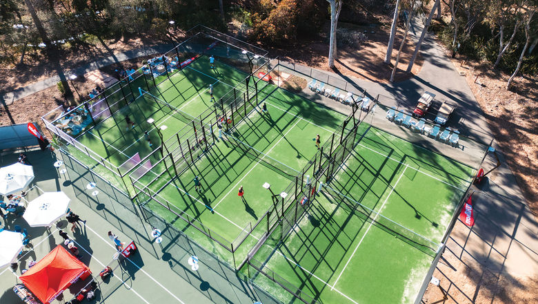 Padel is a fast-growing racket sport, and resorts are courting players ...