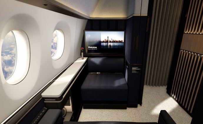 Lufthansa's Allegris suites are coming to more U.S. routes: Travel Weekly