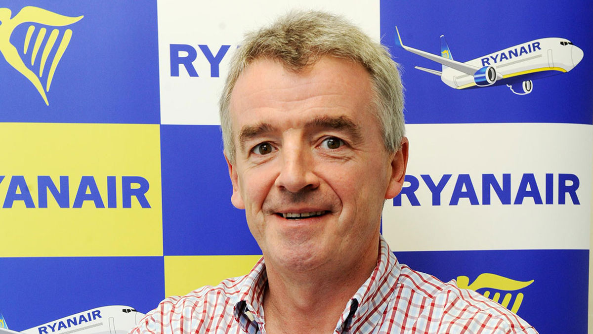 Ryanair forming group structure headed by O'Leary: Travel Weekly