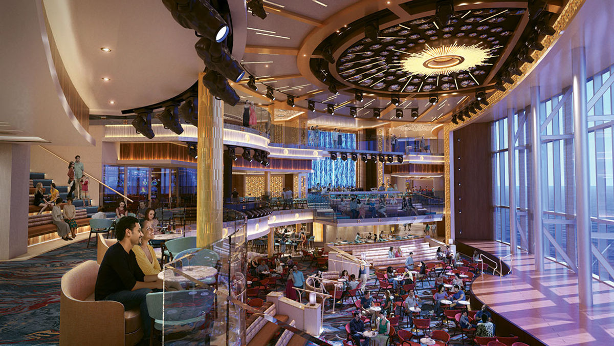 carnival magic atrium