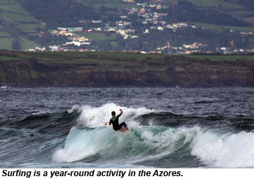 Surf's up all the time in the Azores: Travel Weekly