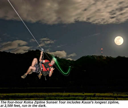 Kauai’s Koloa Zipline offering new sunset tour: Travel Weekly