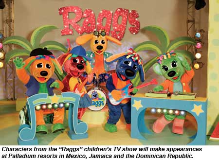 Palladium brings children’s TV series to its resorts: Travel Weekly