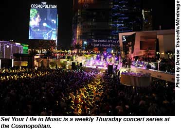 Concerts, movies highlight summer at Cosmopolitan: Travel Weekly