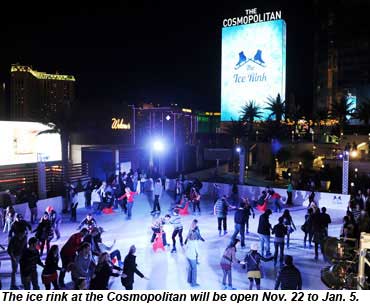 Cosmopolitan ice rink returns for holidays: Travel Weekly