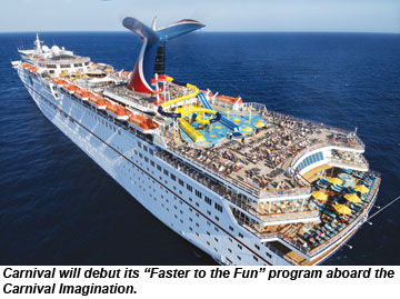 Competitors expected to closely watch Carnival ancillary service ...