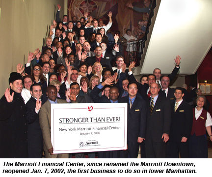 Other NYC Marriotts play key roles on 9/11: Travel Weekly