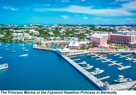 Marina opens at Fairmont Hamilton Princess in Bermuda: Travel Weekly