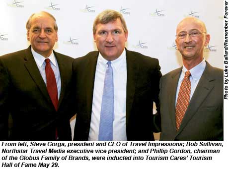 Gordon, Gorga also inducted: Travel Weekly