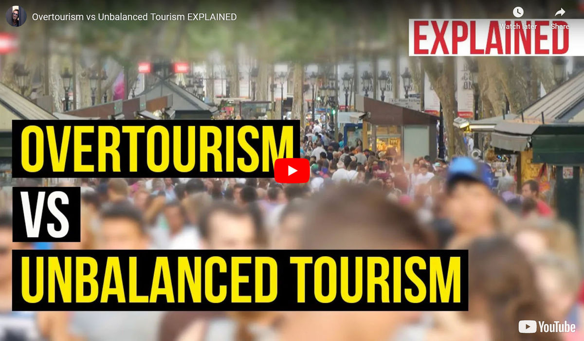 Overtourism and 'unbalanced' tourism: Travel Weekly