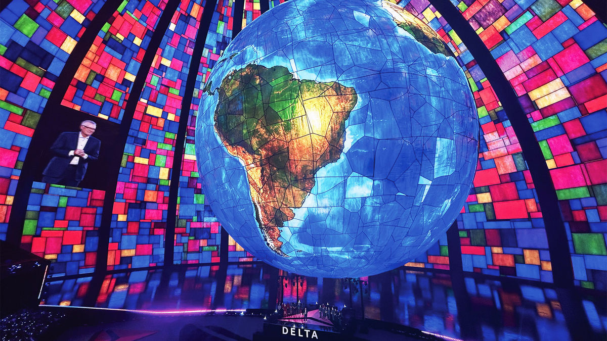 Delta once again delivers its vision of the future at CES: Travel Weekly