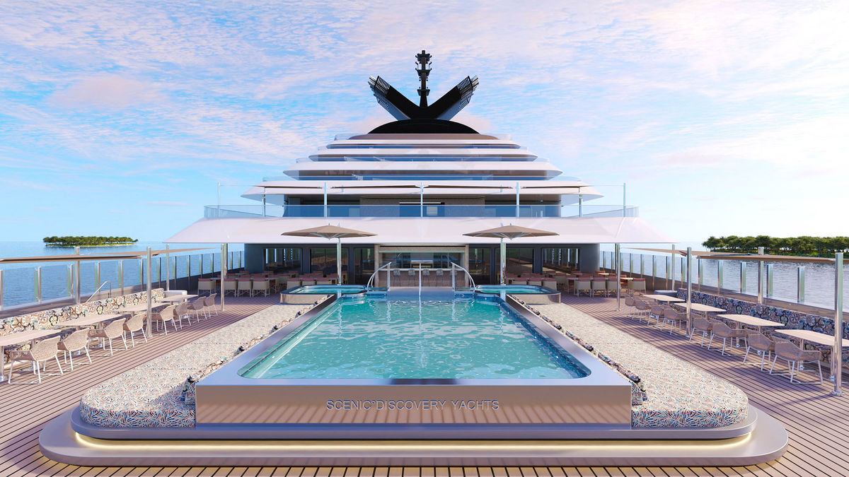 luxury ship deck