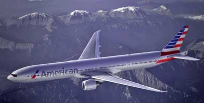 AA unveils new plane livery: Travel Weekly