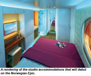 NCL to introduce cabins for one: Travel Weekly
