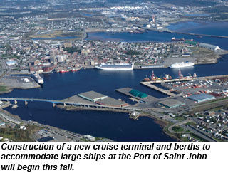 Canadian port of Saint John building 2nd cruise terminal: Travel Weekly