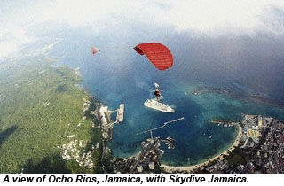 Skydive operation opens in Jamaica: Travel Weekly