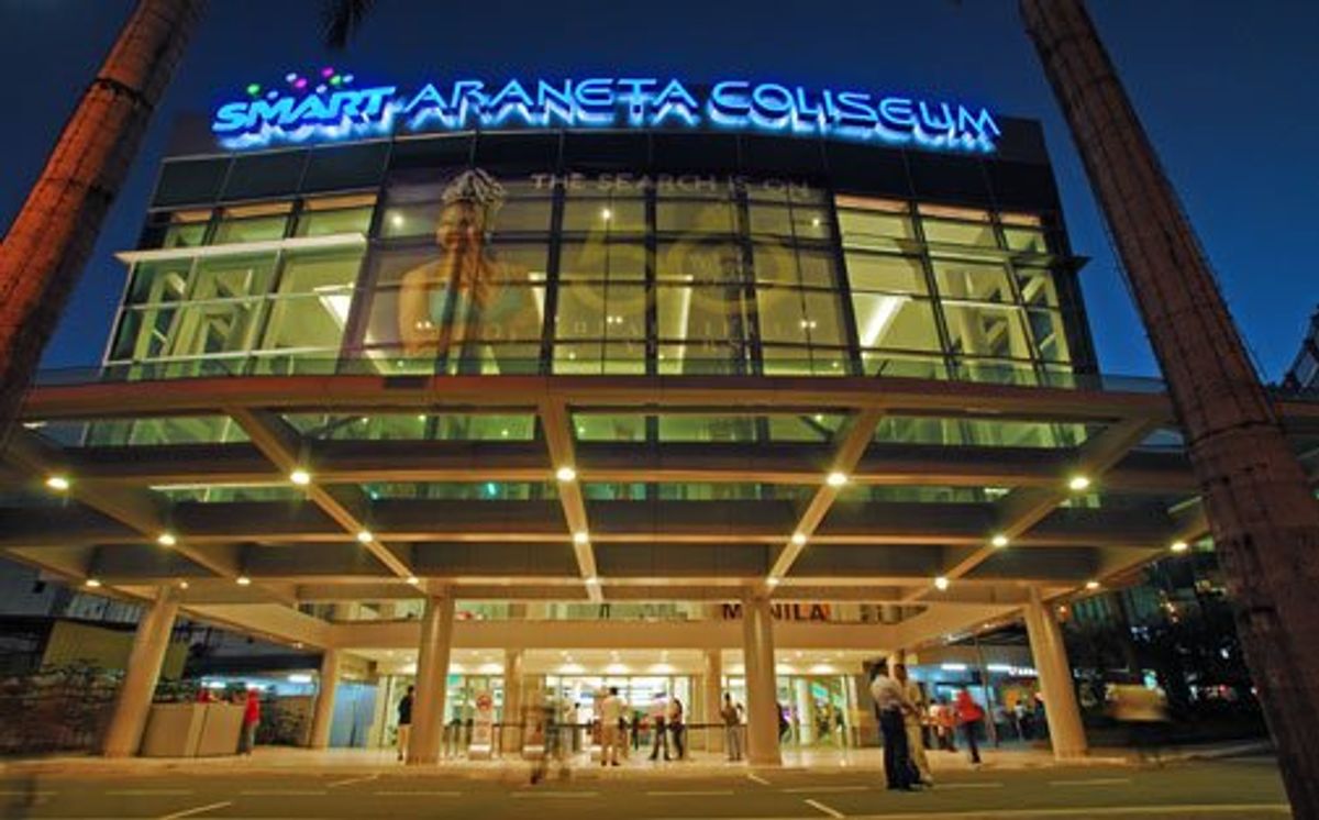 Araneta Coliseum - Manila, Luzon Island, Philippines Convention Center ...