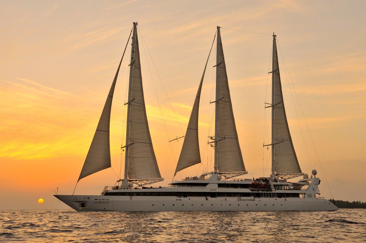 Le Ponant Ship Stats & Information- Ponant Le Ponant Cruises: Travel Weekly