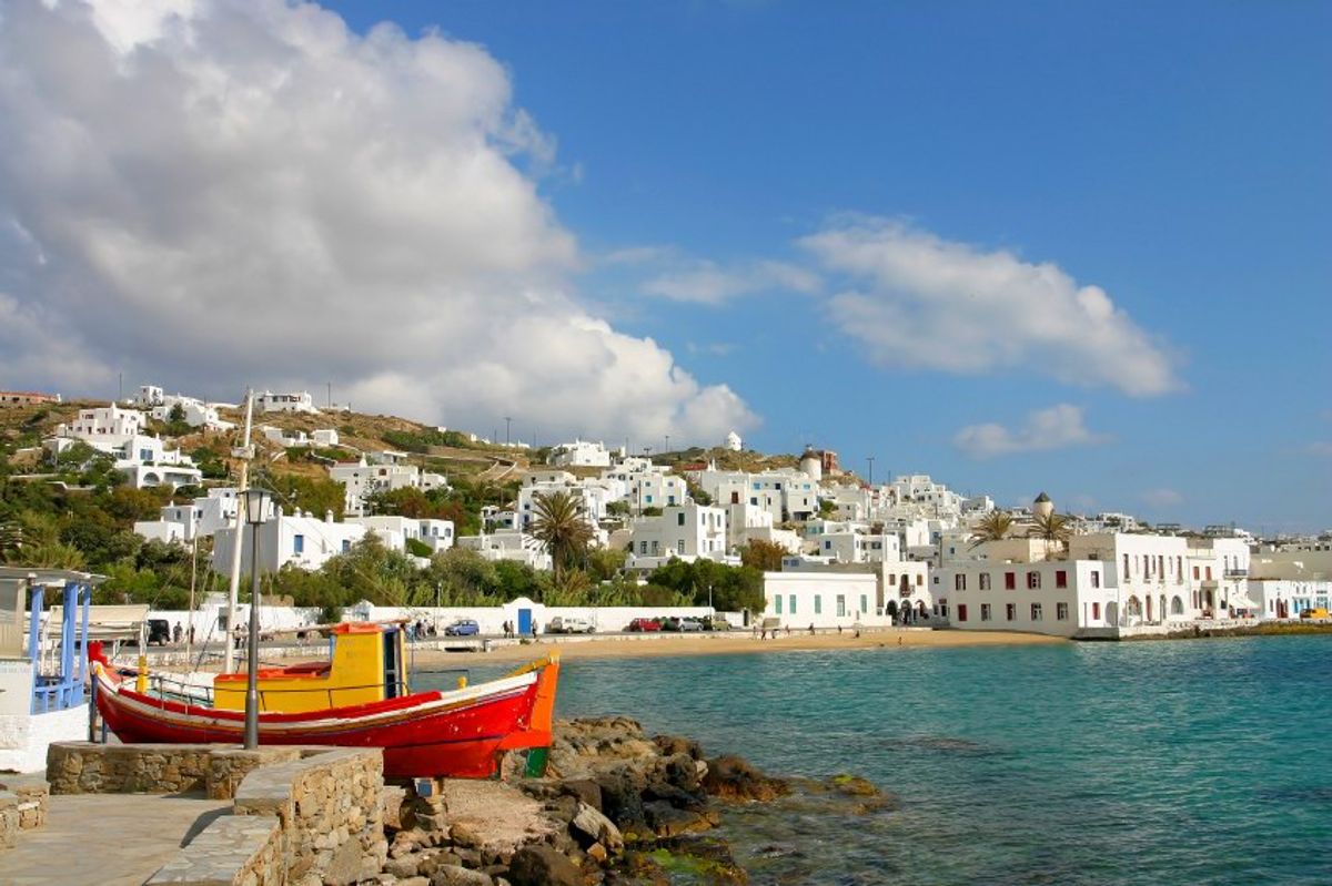 Find Mykonos, Mykonos Island, Cyclades Islands, Greece Hotels- Downtown ...