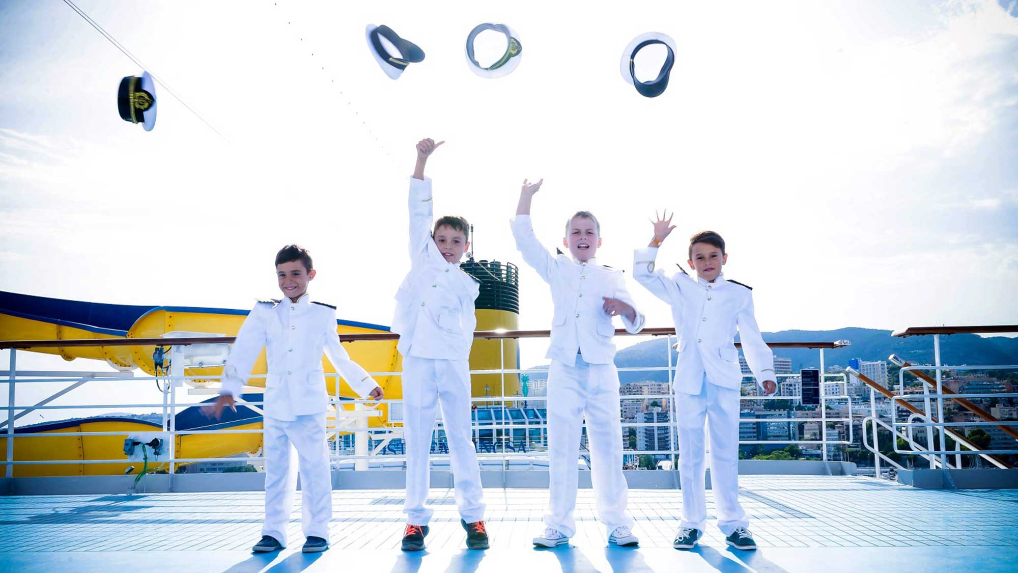 Costa gives kids a chance to play captain: Travel Weekly