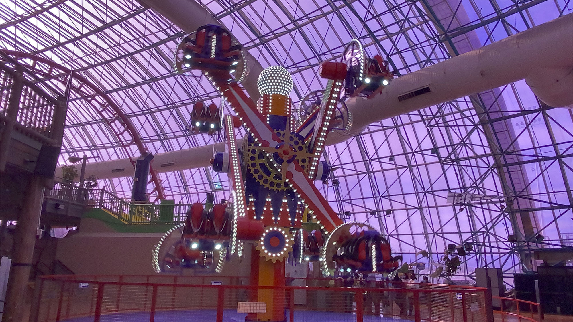 NebulaZ is the newest thrill ride at Circus Circus' Adventuredome ...
