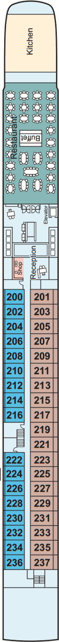 Viking Mani Deck Plans- Viking River Viking Mani Cruises: Travel Weekly