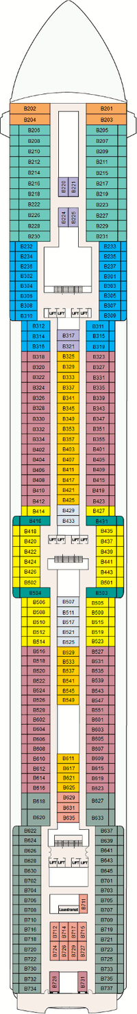 Coral Princess Deck Plans- Princess Cruises Coral Princess Cruises ...