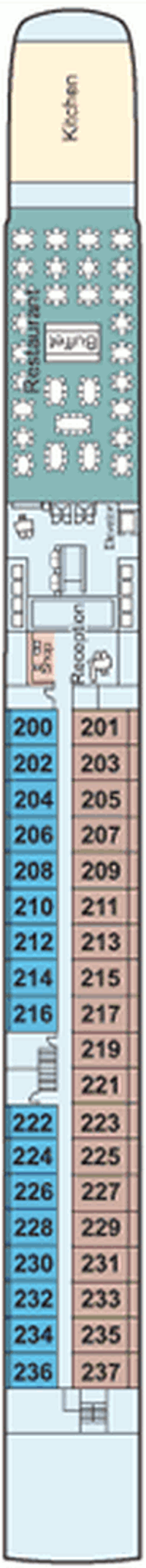 Viking Lif Deck Plans- Viking River Viking Lif Cruises: Travel Weekly