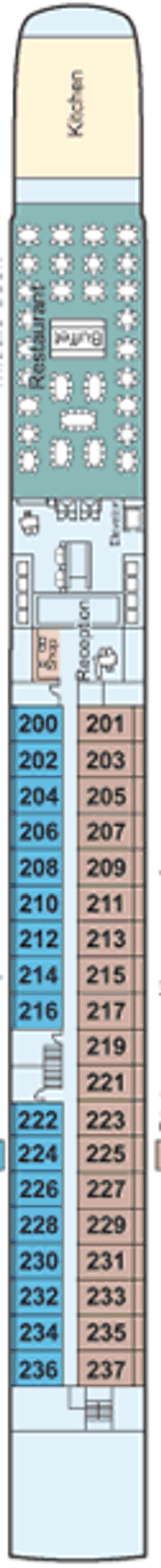 Viking Ingvi Deck Plans- Viking River Viking Ingvi Cruises: Travel Weekly