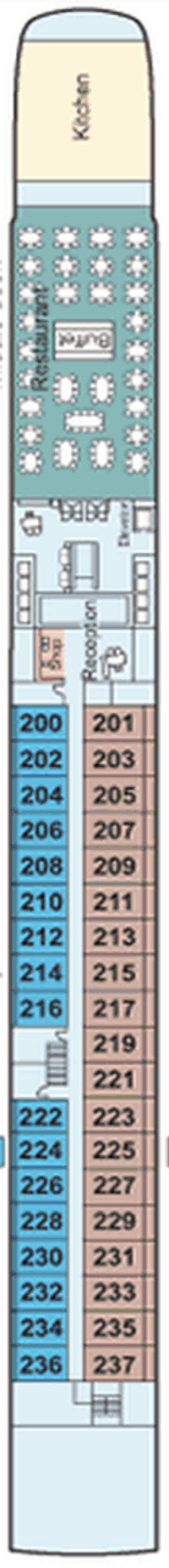 Viking Hlin Deck Plans- Viking River Viking Hlin Cruises: Travel Weekly