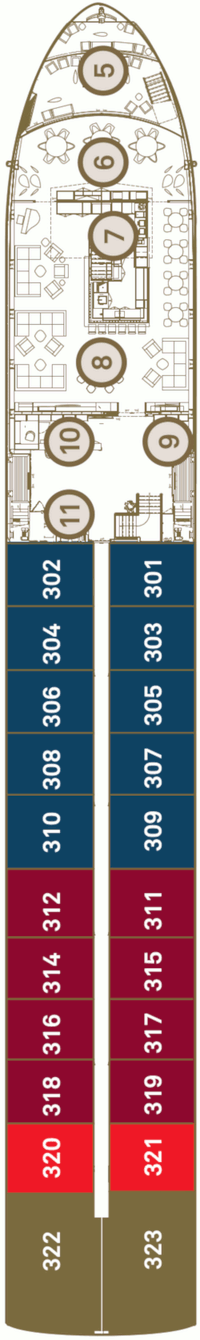 Scenic Azure Deck Plans- Scenic Scenic Azure Cruises: Travel Weekly