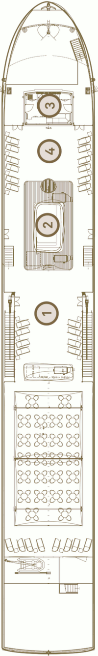 Scenic Azure Deck Plans- Scenic Scenic Azure Cruises: Travel Weekly