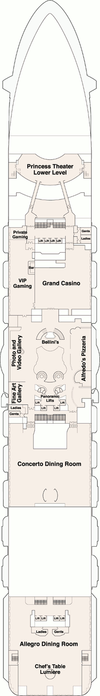 Majestic Princess Deck Plans Princess Cruises Majestic Princess Majestic Princess Deck Plans Princess Cruises Majestic Princess