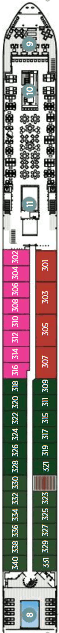 Emerald Sun Deck Plans- Emerald Cruises Emerald Sun Cruises: Travel Weekly