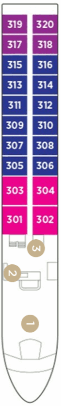 AmaSintra Deck Plans- AmaWaterways AmaSintra Cruises: Travel Weekly