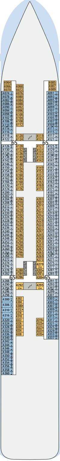AIDAnova Deck Plans- AIDA Cruises AIDAnova Cruises: Travel Weekly