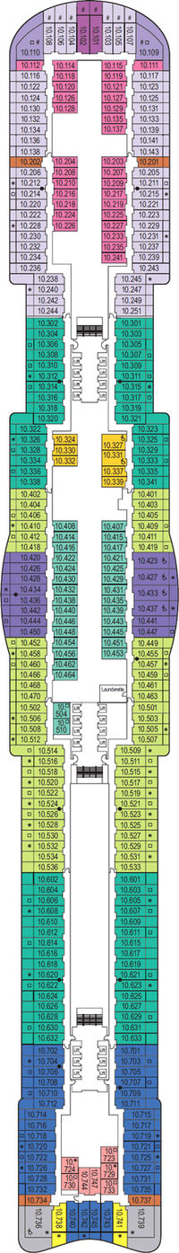 Arvia Deck Plans- P&O Cruises Arvia Cruises: Travel Weekly