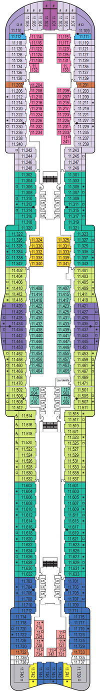 Arvia Deck Plans- P&O Cruises Arvia Cruises: Travel Weekly