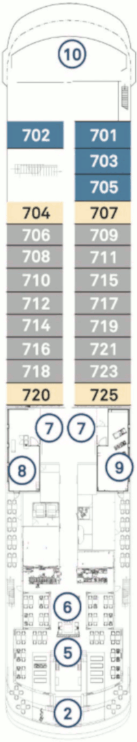 Scenic Eclipse II Deck Plans- Scenic Scenic Eclipse II Cruises: Travel Weekly