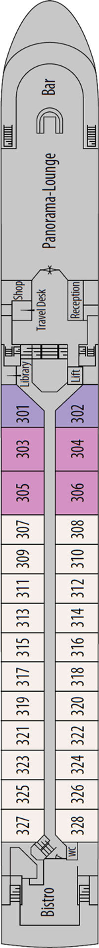 George Eliot Deck Plans- Riviera River Cruises George Eliot Cruises: Travel Weekly