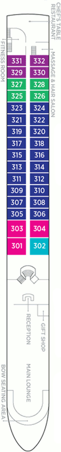 AmaDolce Deck Plans- AmaWaterways AmaDolce Cruises | TravelAge West