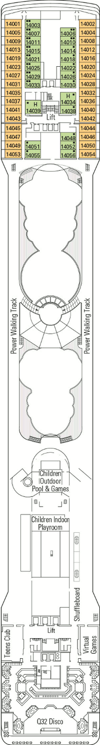 MSC Musica Deck Plans- MSC Cruises MSC Musica Cruises: Travel Weekly