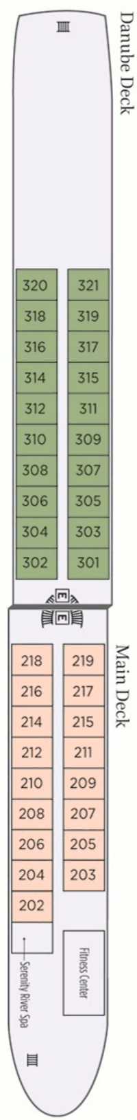 River Queen Deck Plans- Uniworld Boutique River Cruises River Queen ...