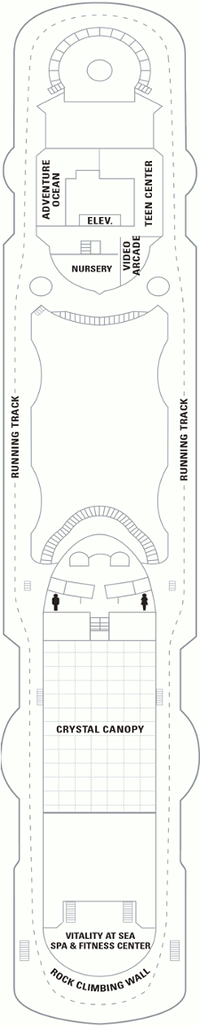 Rhapsody of the Seas Deck Plans- Royal Caribbean International Rhapsody ...