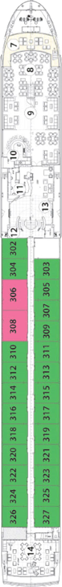 Avalon Poetry II Deck Plans- Avalon Waterways Avalon Poetry II Cruises ...