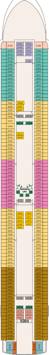 Ruby Princess Deck Plans- Princess Cruises Ruby Princess Cruises ...