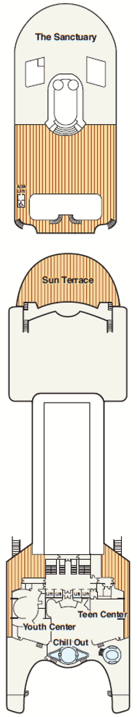 Ruby Princess Deck Plans- Princess Cruises Ruby Princess Cruises ...