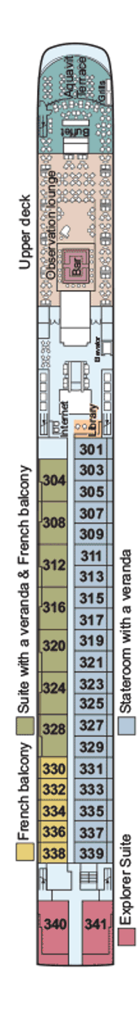 Viking Rinda Deck Plans- Viking River Viking Rinda Cruises: Travel Weekly